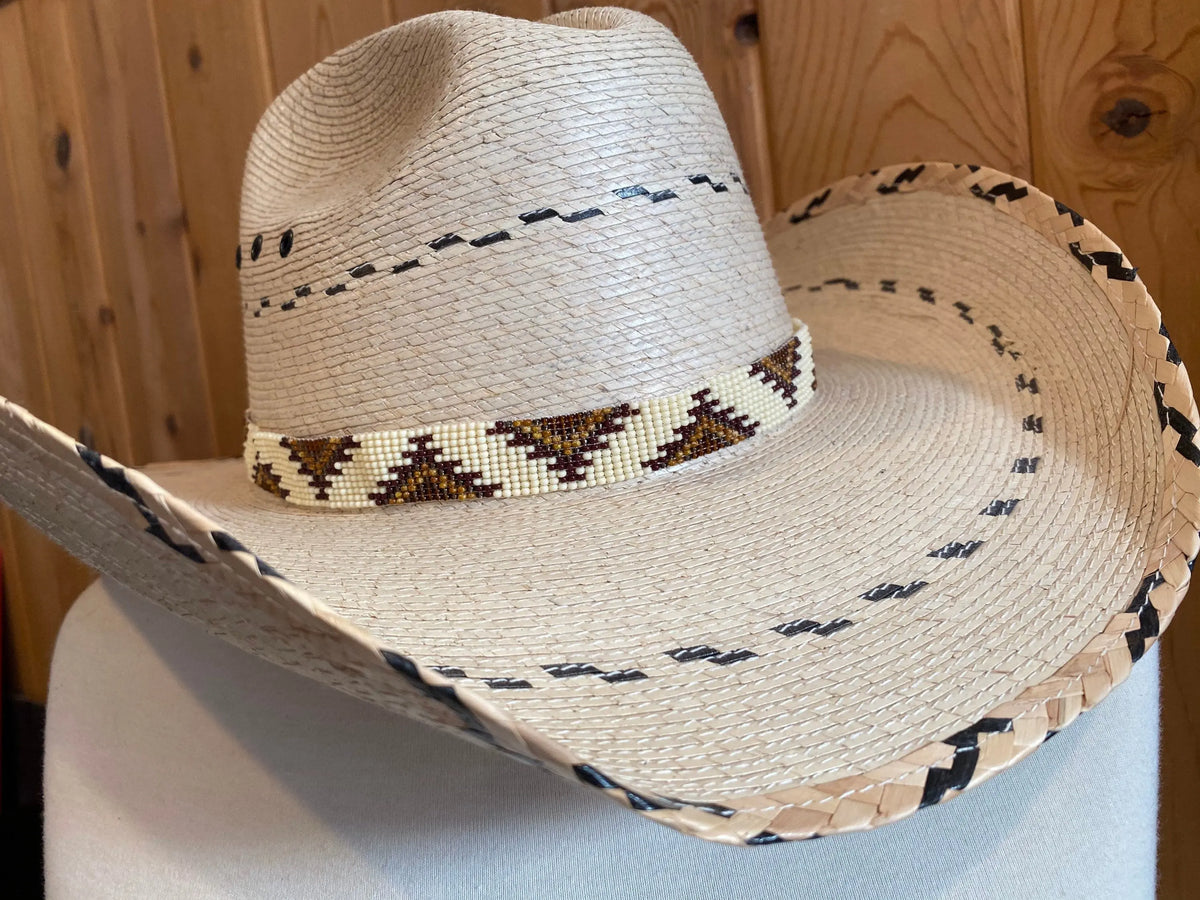 Cream hatband - Sweetgrass Crafts